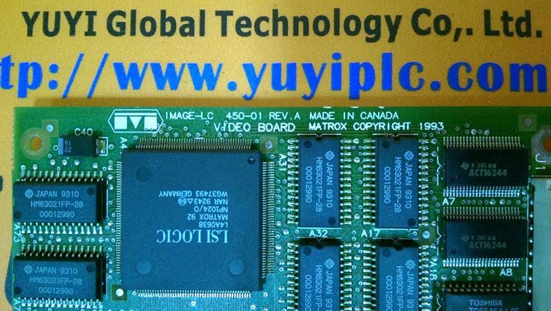 MATROX IMAGE-LC 450-01 REV.A VIDEO BOARD - PLC DCS SERVO Control MOTOR ...