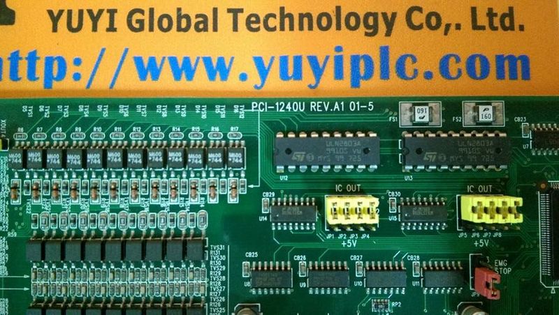 ADVANTECH PCI-1240U REV.A1 01-5 AXIS SERVO MOTOR CARD - PLC DCS SERVO ...