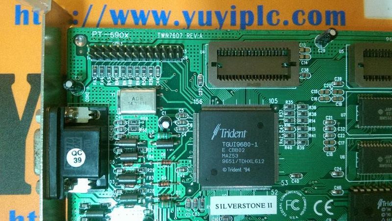TRIDENT PT-590X SILVERSTONE II VIDEO CARD - PLC DCS SERVO Control MOTOR ...