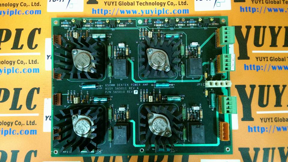 DEKTEK 650MM POWER AMPLIFIER BOARD 565011 / 565010 - PLC DCS SERVO ...