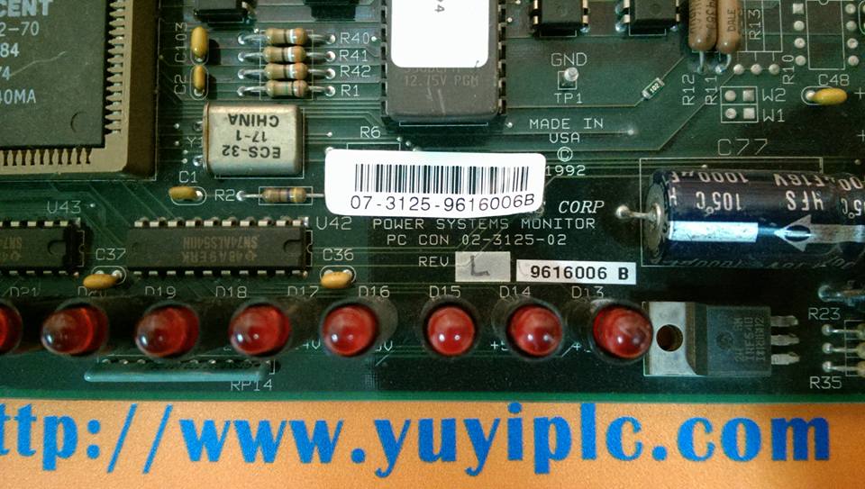 CREDENCE SYSTEM / POWER SYSTEMS MONITOR PC CON 02-3125-02 - PLC DCS ...