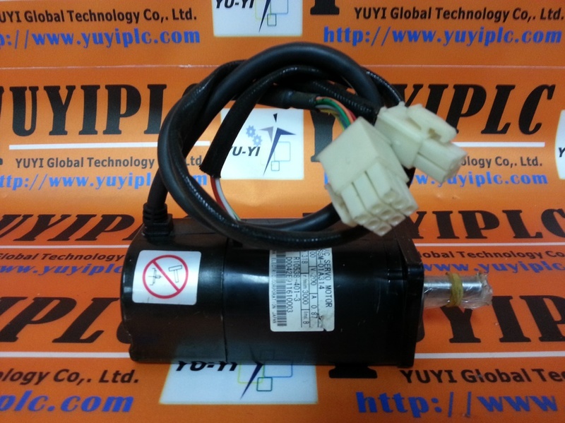 YASKAWA SGM-01A314 AC SERVO MOTOR - 裕益科技自動化設備可程式編碼器PLC分散式控制系統DCS