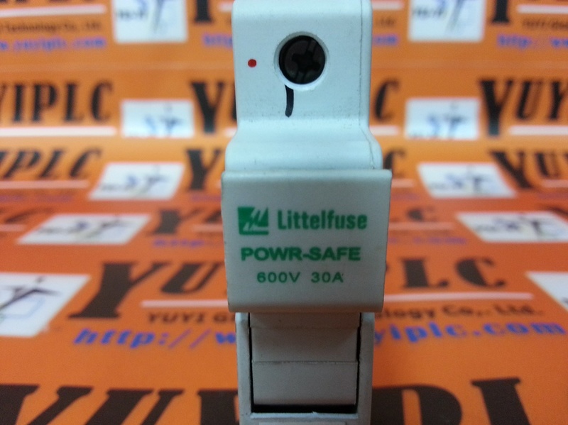 LITTELFUSE POWR-SAFE 600V 30A CLASS CC FUSE HOLDER - 裕益科技自動化設備可程式編碼器PLC ...