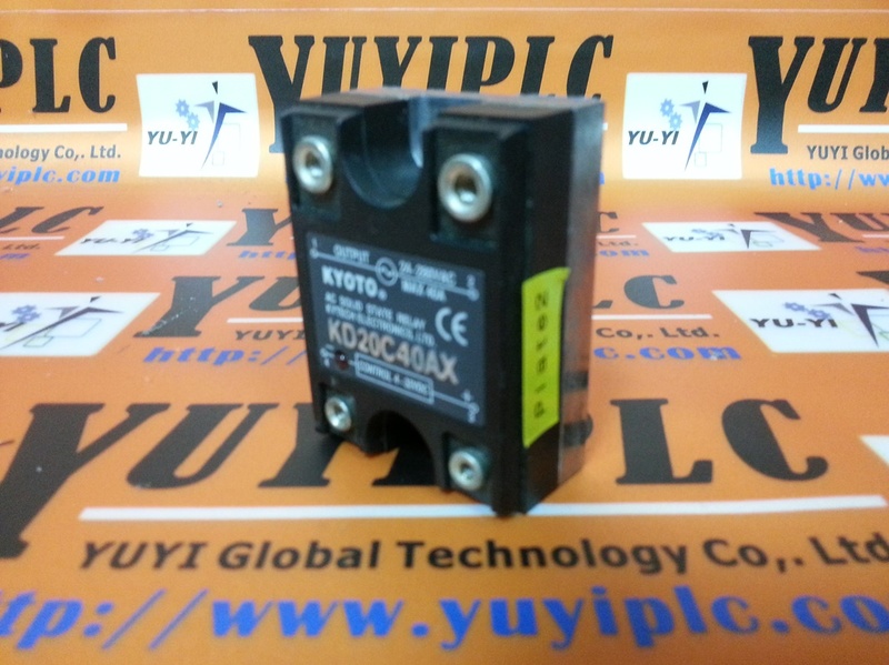 KYOTTO KD20C40AX AC SOLID STATE RELAY - PLC DCS SERVO Control MOTOR ...