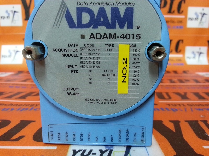 ADVANTECH ADAM-4015 DATA ACQUISITION MODULES - 裕益科技自動化設備可程式編碼器PLC分散式控制系統DCS