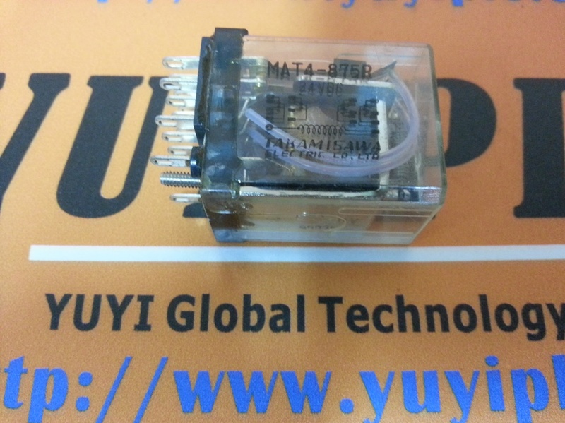 TAKAMISAWA MAT4-875R RELAY - 裕益科技自動化設備可程式編碼器PLC分散式控制系統DCS