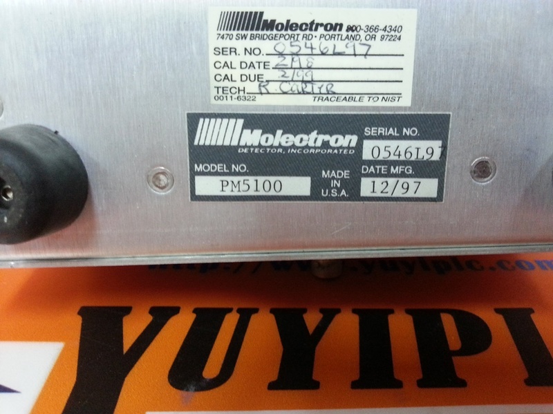 MOLECTRON PM5100 LASER POWER METER - 裕益科技自動化設備可程式編碼器PLC分散式控制系統DCS