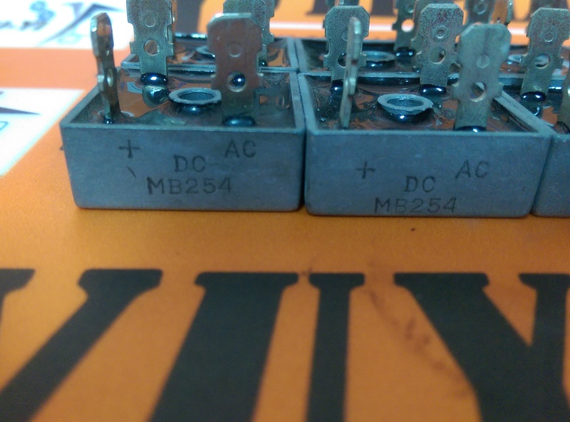 DATASHEET MB254 BRIDGE RECTIFIER - PLC DCS SERVO Control MOTOR POWER ...