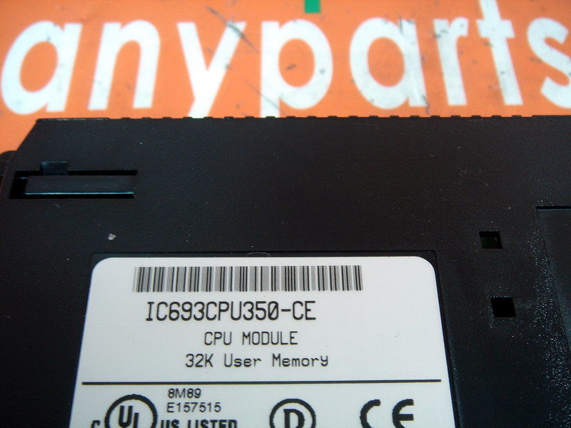 GE FANUC IC693CPU350-CE CPU MODULE - 裕益科技自動化設備可程式編碼器PLC分散式控制系統DCS