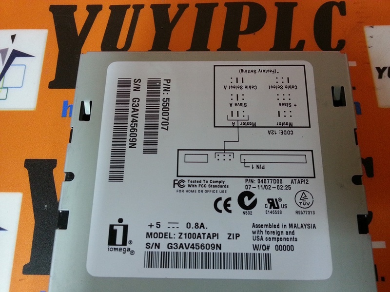 IOMEGA Z100ATAPI ZIP 100MB IDE 3.5" INTERNAL ZIP DRIVE - 裕益科技自動化設備可程式 ...
