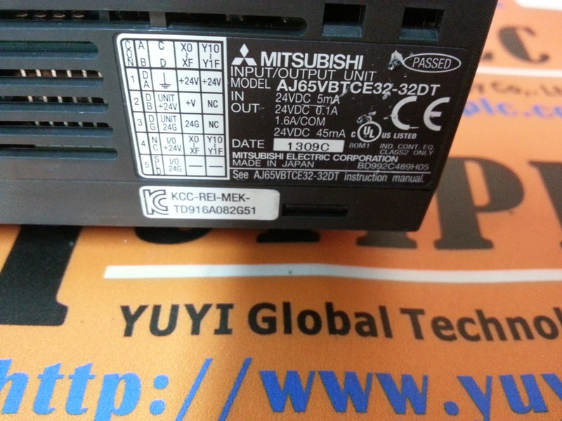 MITSUBISHI AJ65VBTCE32-32DT INPUT / OUTPUT UNIT - 裕益科技自動化設備可程式編碼器PLC分散式 ...