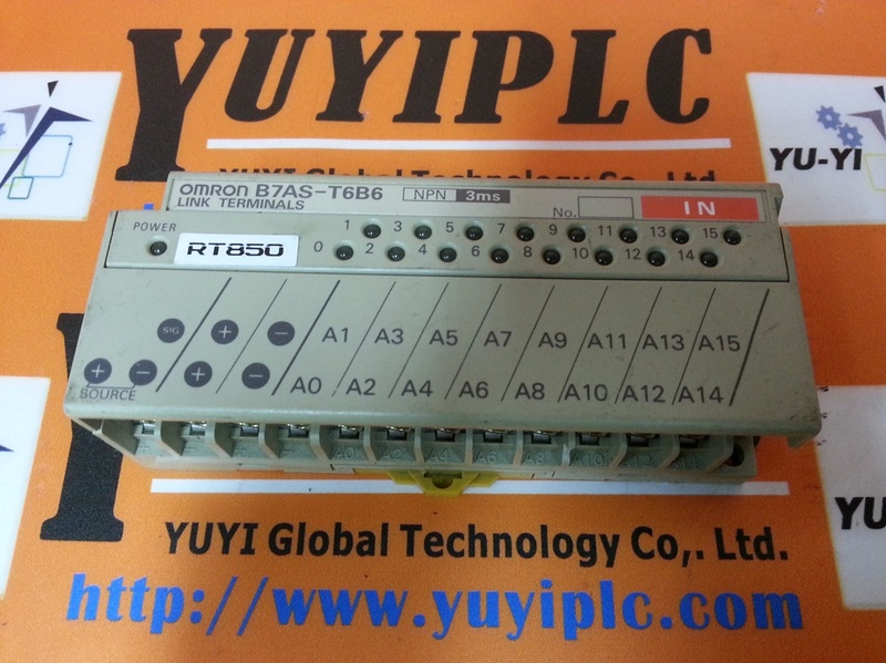 OMRON B7AS-T6B6 LINK TERMINAL - 裕益科技自動化設備可程式編碼器PLC分散式控制系統DCS