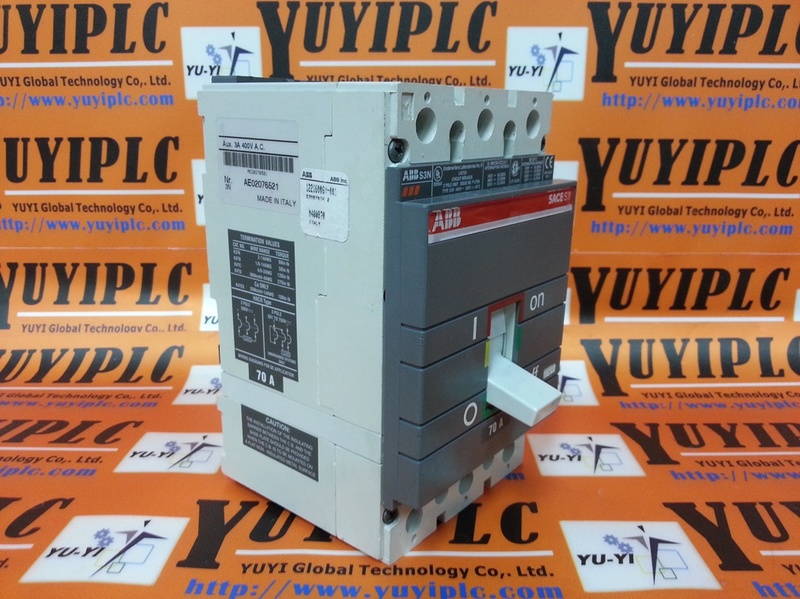 ABB SACE S3 CIRCUIT BREAKER - PLC DCS SERVO Control MOTOR POWER SUPPLY ...