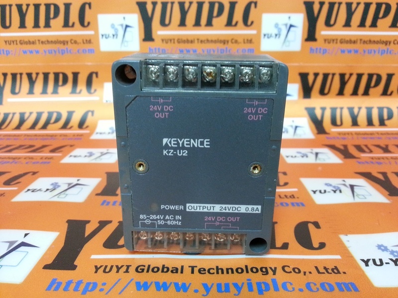 KEYENCE KZ-U2 Power Supply Module - PLC DCS SERVO Control MOTOR POWER ...