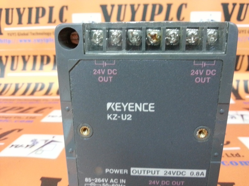 KEYENCE KZ-U2 Power Supply Module - PLC DCS SERVO Control MOTOR POWER ...