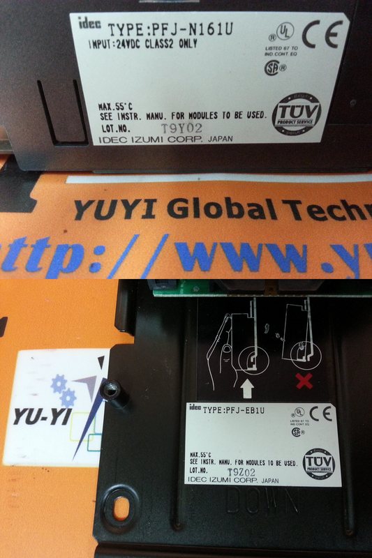 IDEC IZUM PFJ-N161U INPUT / PFJ-EB1U EXPANSION BOARD - 裕益科技自動化設備可程式編碼器 ...