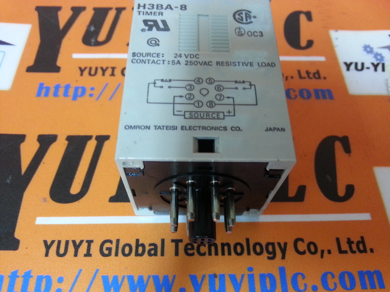 OMRON H3BA-8 TIMER - 裕益科技自動化設備可程式編碼器PLC分散式控制系統DCS