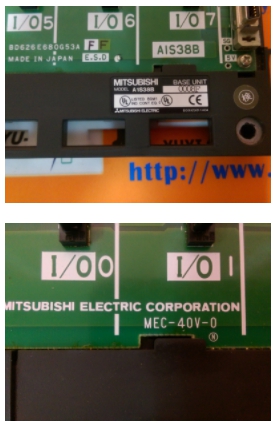 MITSUBISHI MEC-40V-0 / A1S38B PCB Control Board - PLC DCS SERVO Control ...