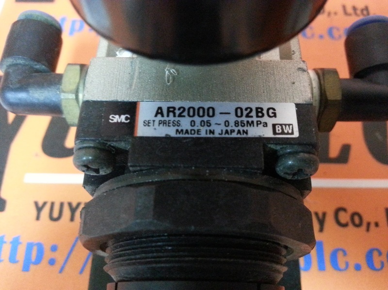 SMC AR2000-02BG AIR REGULATOR 0.05-0.85MPa - 裕益科技自動化設備可程式編碼器PLC分散式控制系統DCS