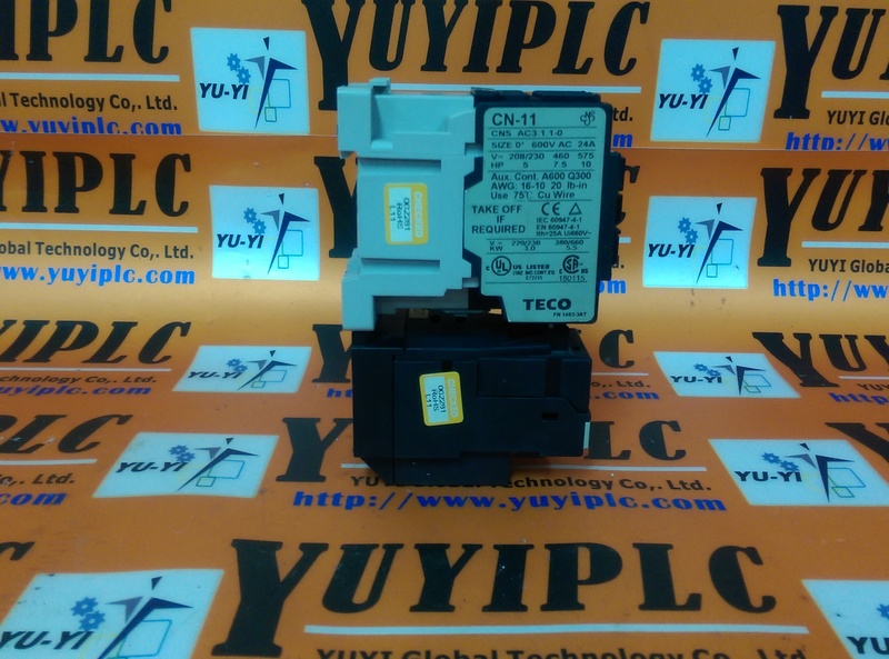 TECO CN11 / PHN-10K Relays - 裕益科技自動化設備可程式編碼器PLC分散式控制系統DCS