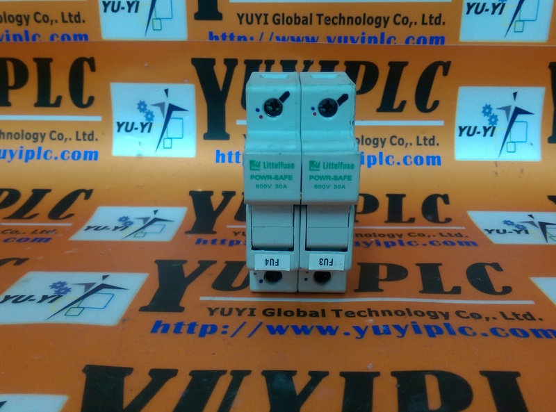 LITTELFUSE POWR-SAFE OF 600V 30A Class CC Fuse Holder - 裕益科技自動化設備可程式編碼器 ...