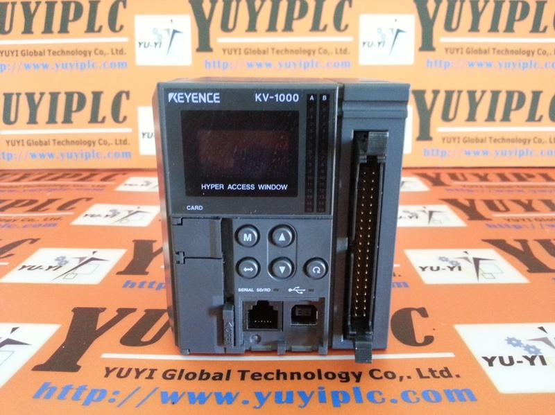 KEYENCE KV-1000 CPU MODULE - PLC DCS SERVO Control MOTOR POWER SUPPLY ...