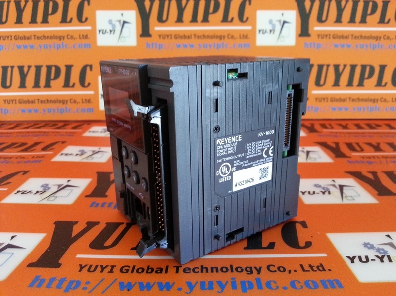 KEYENCE KV-1000 CPU MODULE - 裕益科技自動化設備可程式編碼器PLC分散式控制系統DCS