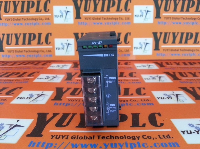 KEYENCE KV-U7 POWER SUPPLY MODULE - PLC DCS SERVO Control MOTOR POWER ...