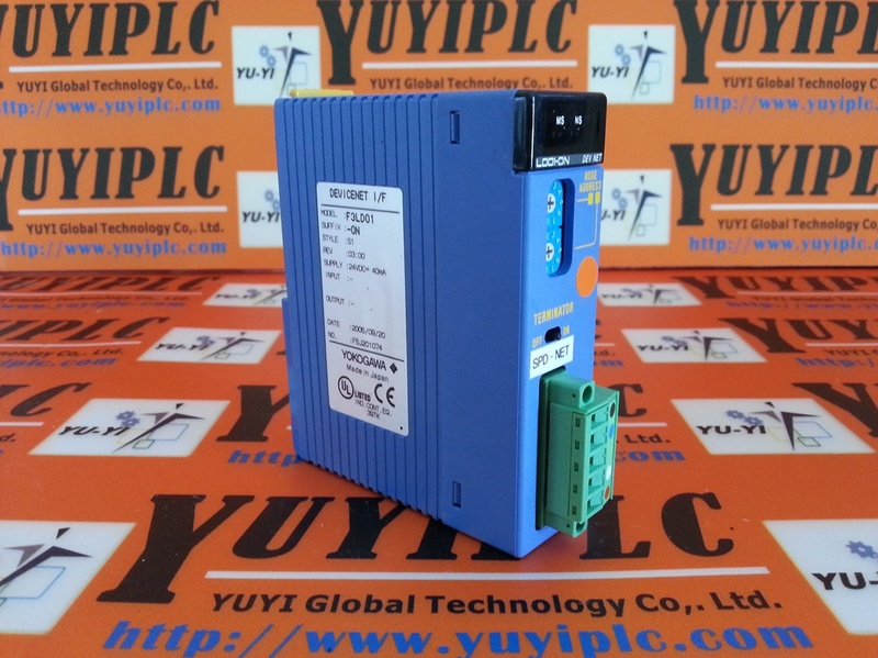 YOKOGAWA PLC F3LD01-0N DEVICENET I/F - 裕益科技自動化設備可程式編碼器PLC分散式控制系統DCS
