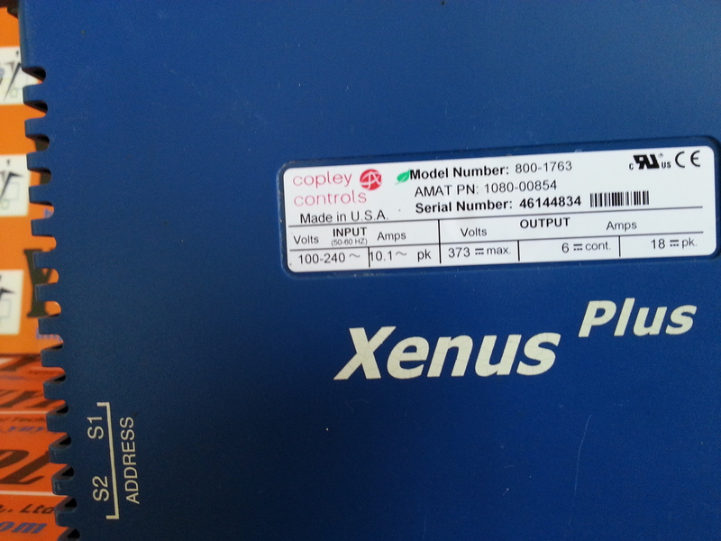 COPLEY CONTROLS 800-1763 XENUS PLUE SERVO DRIVE - 裕益科技自動化設備可程式編碼器PLC分散式 ...