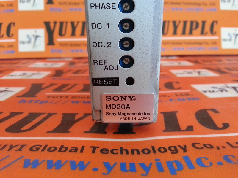 SONY MD20A POSITION DETECTION MODULE - PLC DCS SERVO Control MOTOR ...