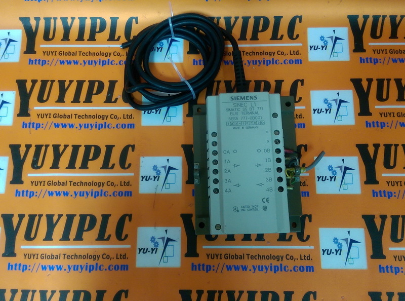 SIEMENS 6ES5 777-OBC01 PLC BUS TERMINAL - 裕益科技自動化設備可程式編碼器PLC分散式控制系統DCS