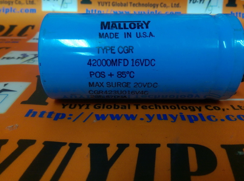 MALLORY 42000MFD 16VDC ELECTROLYTIC CAPACITOR - 裕益科技自動化設備可程式編碼器PLC分散式控制 ...