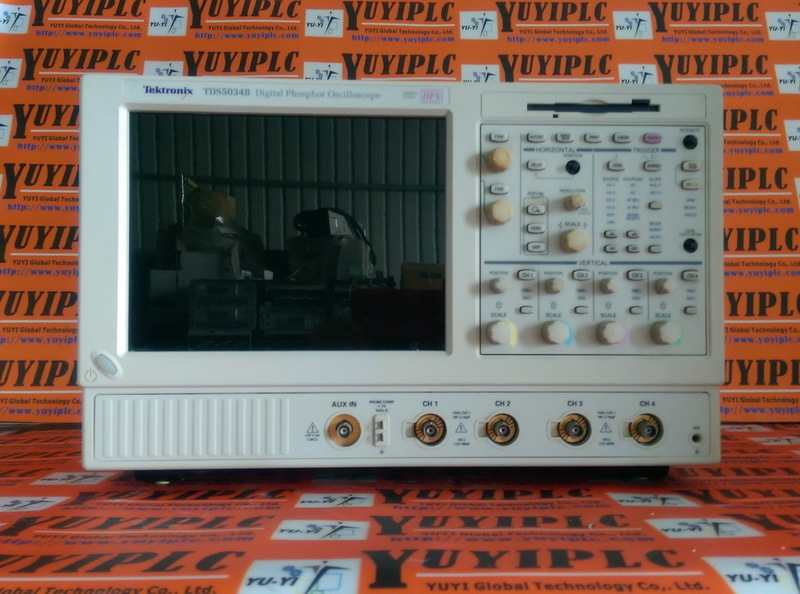 TEKTRONIX TDS5034B DIGITAL PHOSPHOR - 裕益科技自動化設備可程式編碼器PLC分散式控制系統DCS