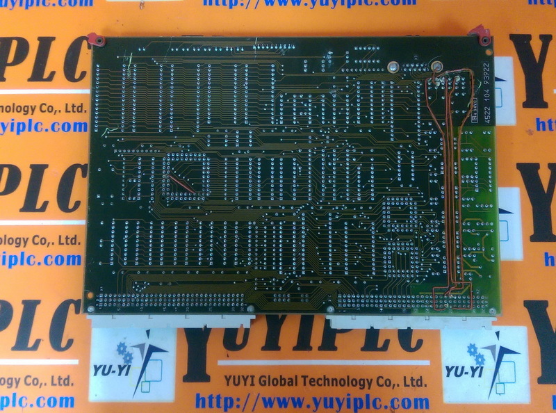 4522 108 1735 / 4522 104 93922 BOARD - 裕益科技自動化設備可程式編碼器PLC分散式控制系統DCS