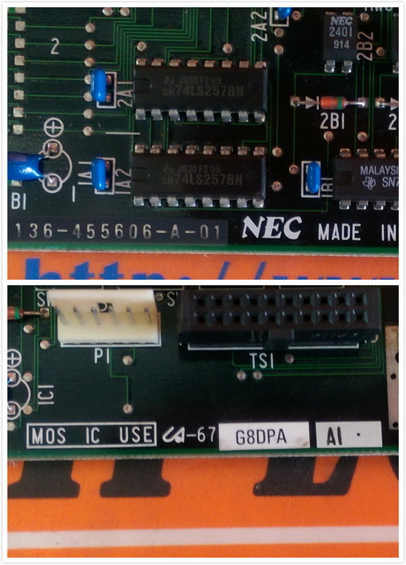 NEC 136-455606-A-01 LA-67G8DPA PCB BOARD - 裕益科技自動化設備可程式編碼器PLC分散式控制系統DCS