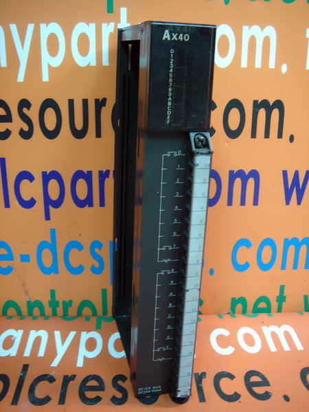 MITSUBISHI AX40 INPUT MODULE - 裕益科技自動化設備可程式編碼器PLC分散式控制系統DCS