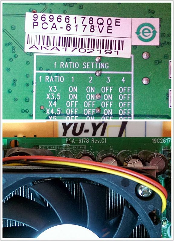 ADVANTECH CPU BOARD REV.C1 PCA-6178 (PCA-6178VE) - PLC DCS SERVO ...