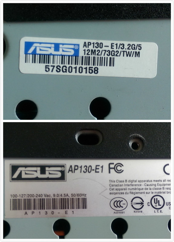 ASUS AP130-E1 AP130-E1/3.2G/5 computer - 裕益科技自動化設備可程式編碼器PLC分散式控制系統DCS