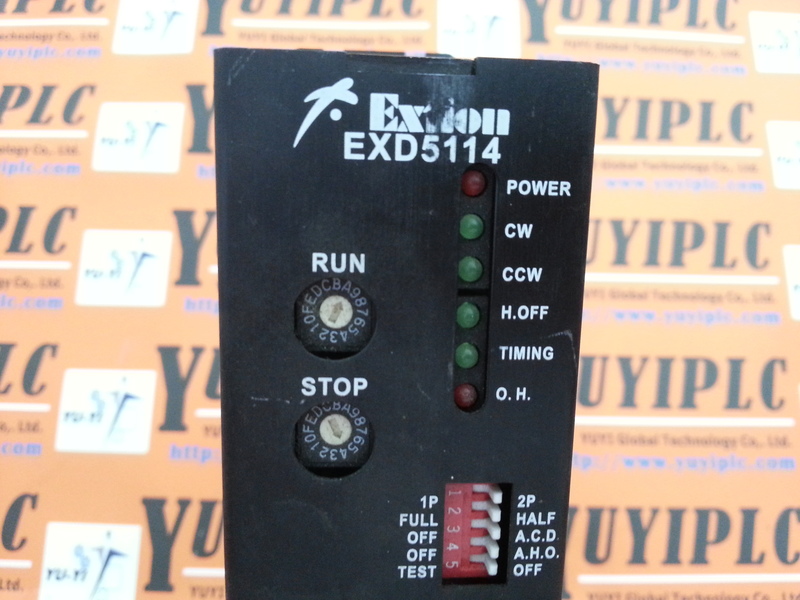 EXTION EXD5114 5 PHASE STEPPING MOTOR DRIVER - PLC DCS SERVO Control ...