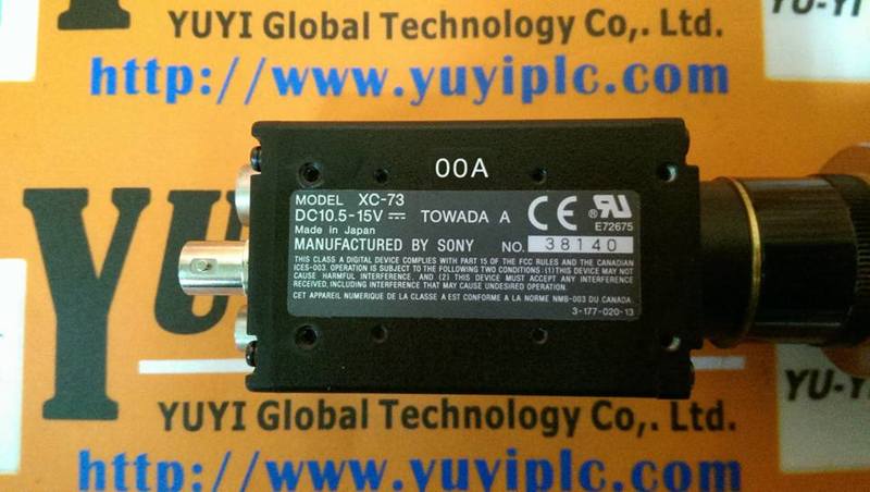 SONY CCD VIDEO CAMERA MODULE XC-73 - 裕益科技自動化設備可程式編碼器PLC分散式控制系統DCS