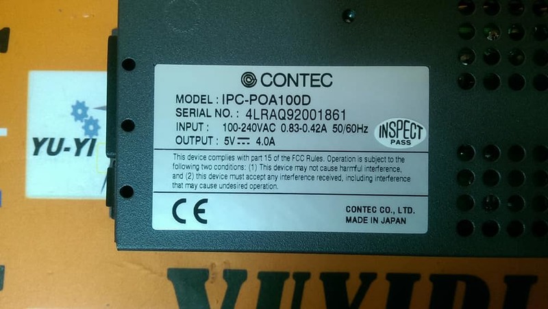 CONTEC IPC-POA100D POWER SUPPLY - 裕益科技自動化設備可程式編碼器PLC分散式控制系統DCS