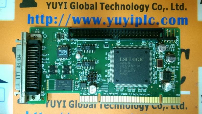 I-O DATA SC-UPN-3 SCSI PCI BOARD - PLC DCS SERVO Control MOTOR POWER ...