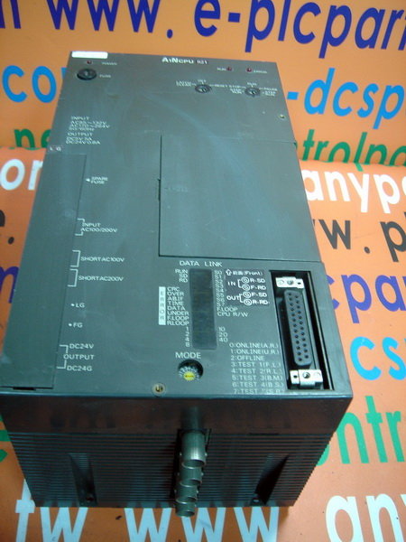 MITSUBISHI A1NCPUR21 CPU MODULE 256 I/O POINT - PLC DCS SERVO Control ...