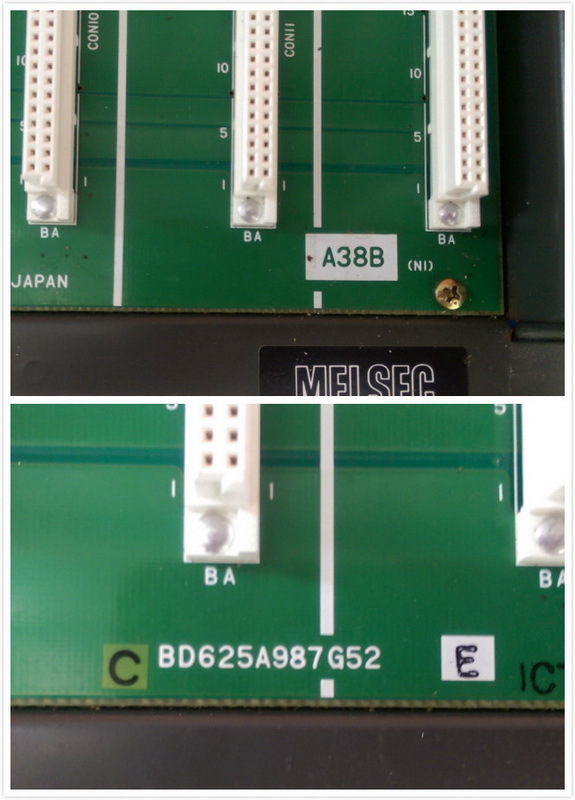 MITSUBISHI A38B BD625A987G52 PLC Base Unit Rack - 裕益科技自動化設備可程式編碼器PLC分散式 ...