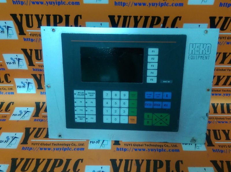 G&L BEIJER MAC90 / 00950C Operator Panel - 裕益科技自動化設備可程式編碼器PLC分散式控制系統DCS