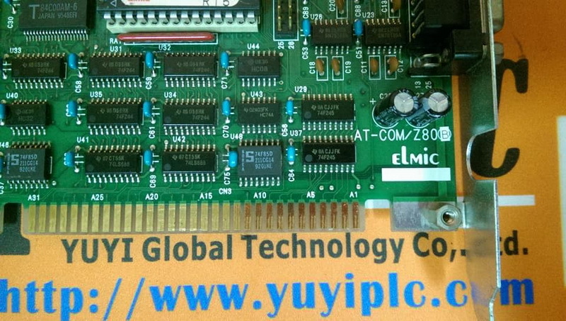 ELMIC AT-CON/Z80 VER:B COMMUNICATION BOARD - 裕益科技自動化設備可程式編碼器PLC分散式控制系統DCS