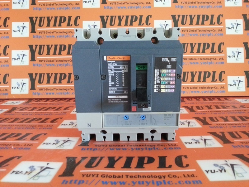 MERLIN GERIN NS250N NS100-160-250N/H/NA CIRCUIT BREAKER - PLC DCS SERVO ...
