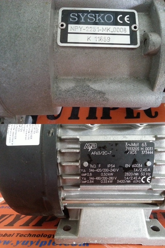 SYSKO NPY-2251-MK.0008 PUMP - PLC DCS SERVO Control MOTOR POWER SUPPLY ...