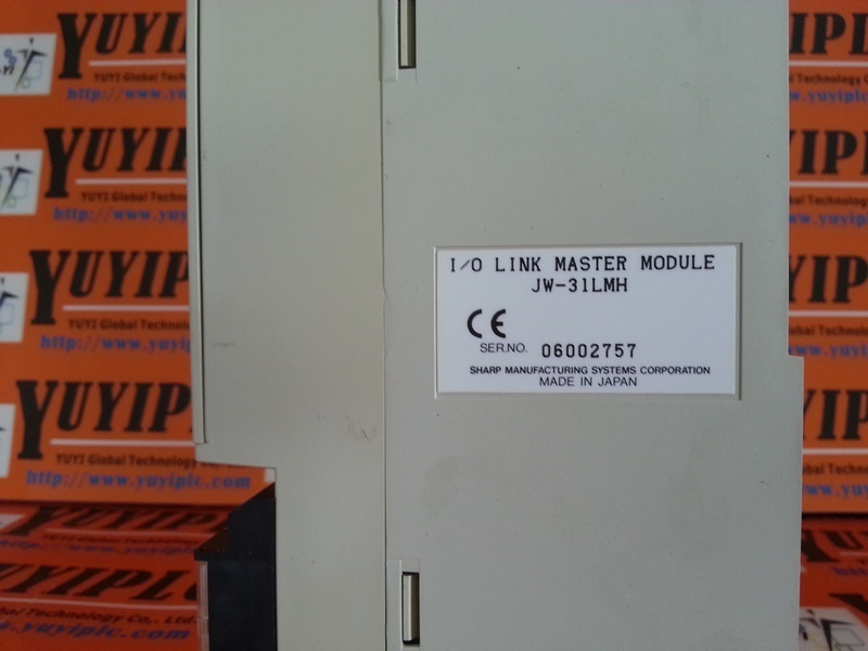 SHARP JW-31LMH I/O LINK MASTER MODULE - PLC DCS SERVO Control MOTOR ...